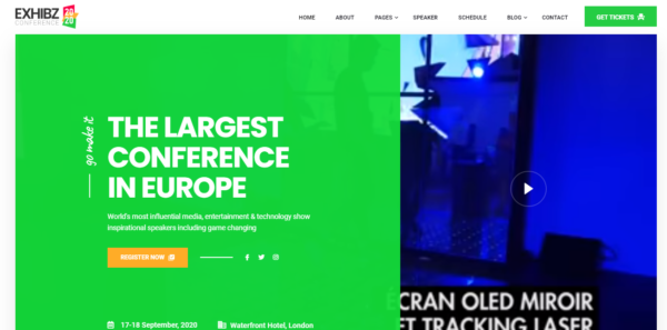 WordPress Event Themes To Build An Event - Wbcom Designs