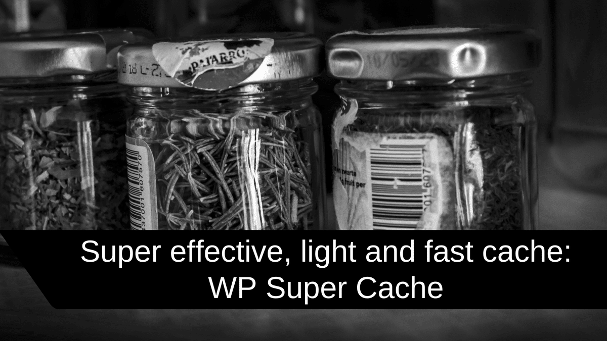Checkout How To Install and Setup WP Super Cache Plugin