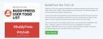 BuddyPress To Do List Feature | BuddyPress WordPress Addon Plugin