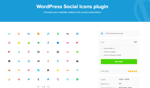 Top WordPress Icon Plugins 2025
