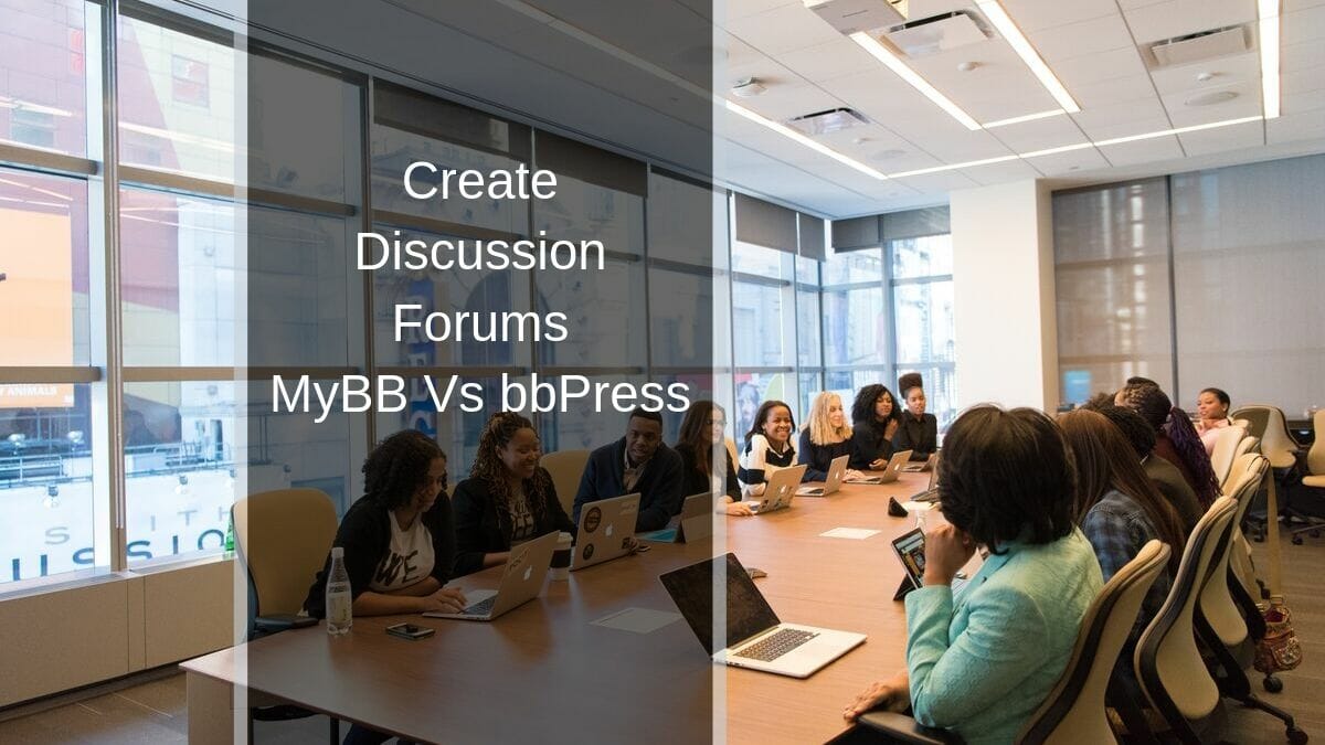 Create Discussion Forum Website - MyBB vs bbPress - Wbcom Designs