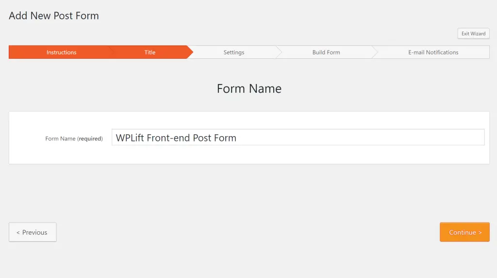 Guidelines For Front End Post Submission WordPress - Wbcom Designs