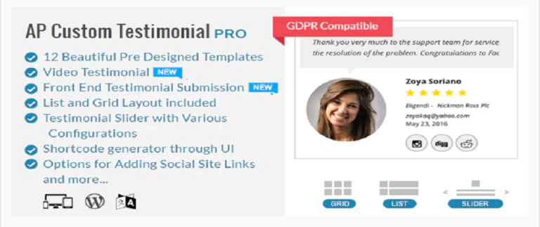 Best WordPress Testimonial Plugins - Wbcom Designs