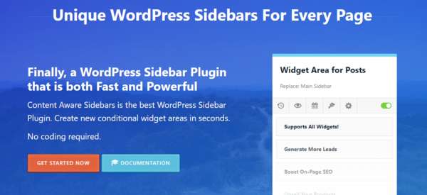 Top WordPress Sidebar And Widget Plugins - Wbcom Designs