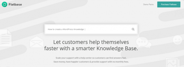Knowledge Base WordPress Themes promote products or services