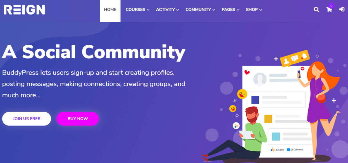 Benefits Of Adding Community Feature To Your School Site - Wbcom Designs