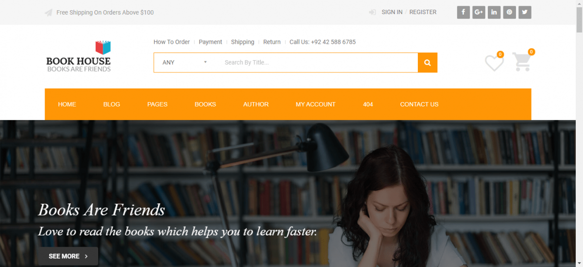 15 Bookstore And Library WordPress Themes In 2025 - Wbcom Designs