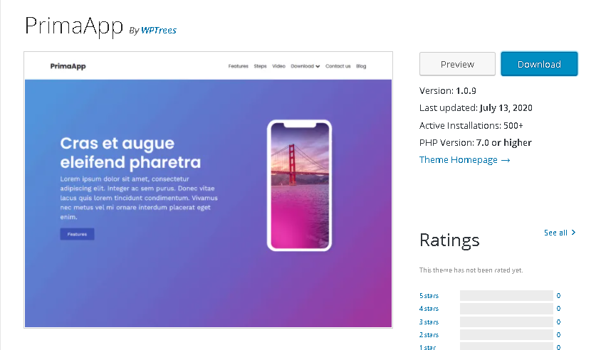 App Landing Page WordPress Themes | Wbcom Designs