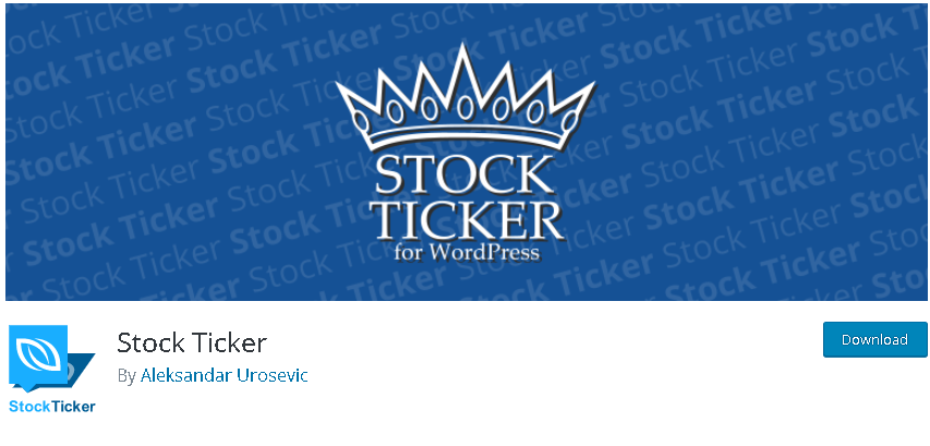 Stock Market Plugins for business - Wbcom Designs