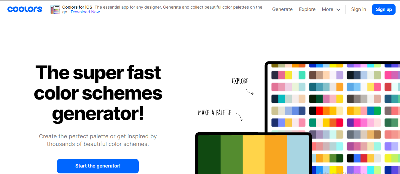 12 Tools for Choosing Website Color Scheme 2025