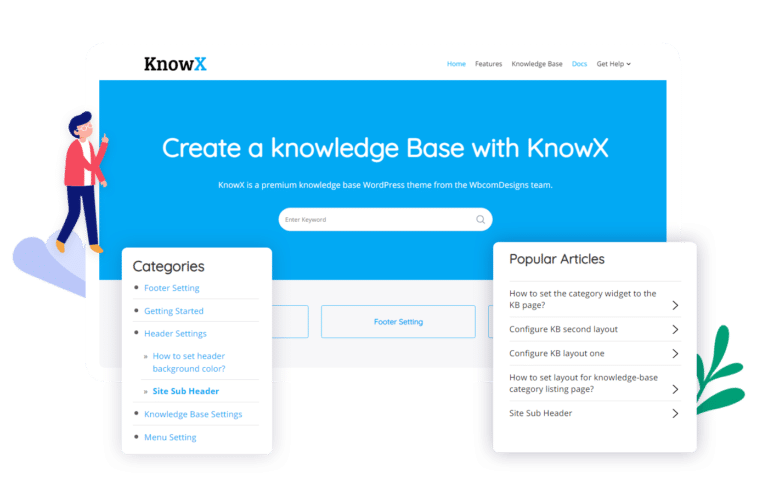 KnowX - Free WordPress Knowledge Base Theme for Documentation