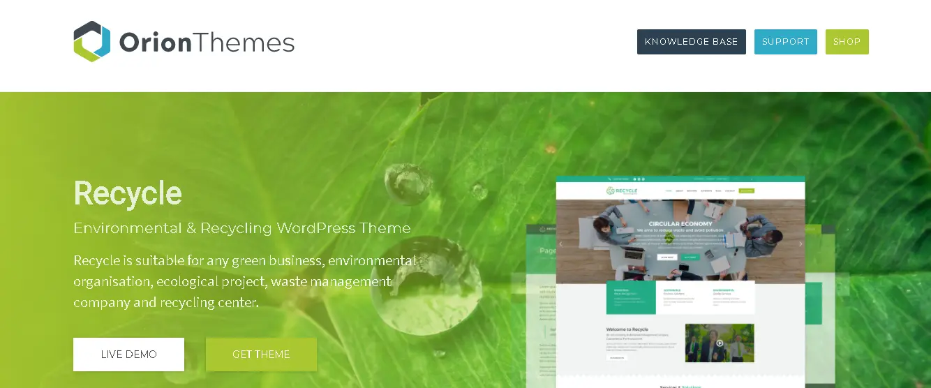 Best WordPress Green Themes | Wbcomdesign.com