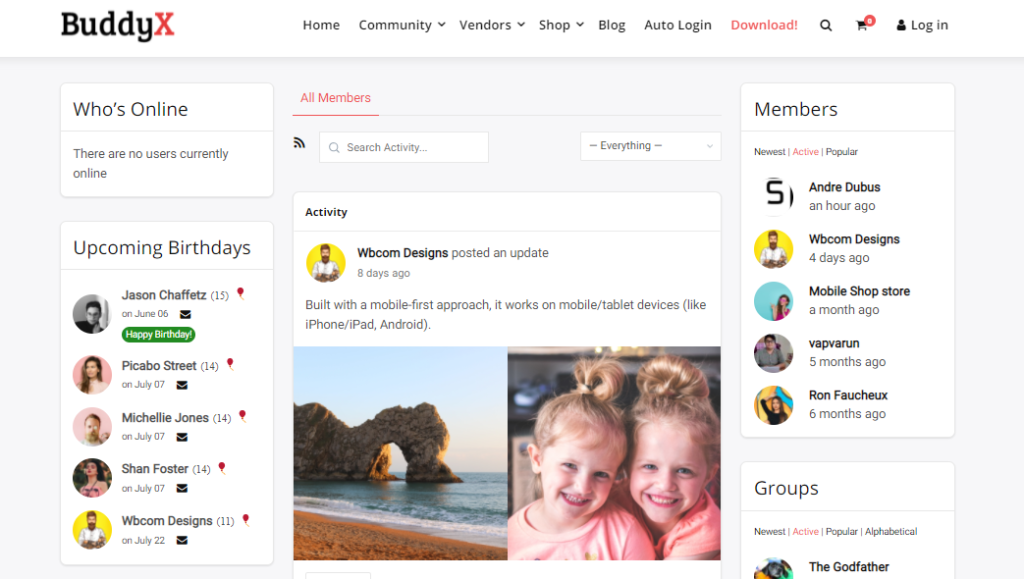 BuddyX: Fully Compatible WP.org Listed Free LearnDash Theme
