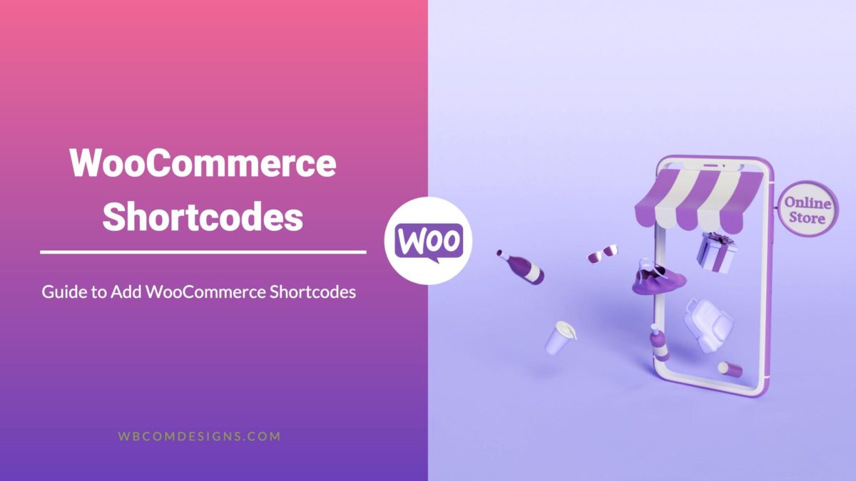 WooCommerce Shortcodes - Wbcom Designs
