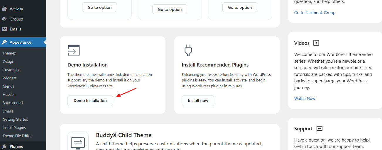 Getting Started with BuddyPress: Install Demo Data and Build Your Community - Wbcom Designs