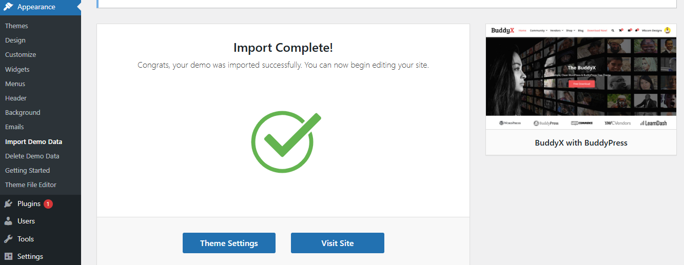 Getting Started with BuddyPress: Install Demo Data and Build Your Community - Wbcom Designs