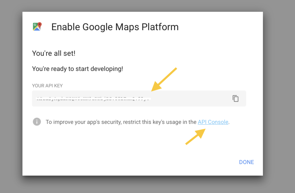 Google API Configuration - Wbcom Designs