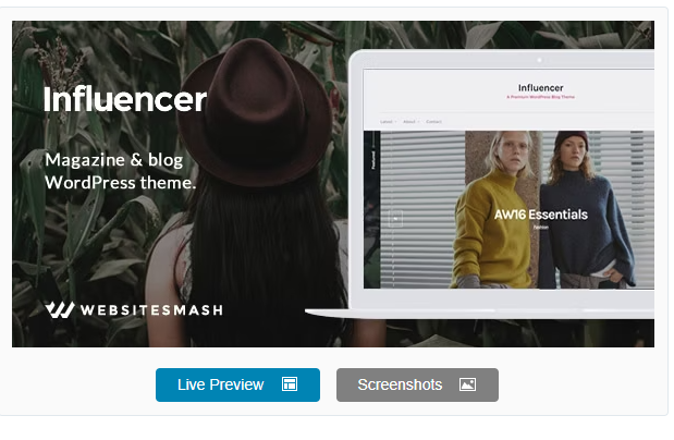 Influencer WordPress Themes - Elevate Your Online Presence - Wbcom Designs