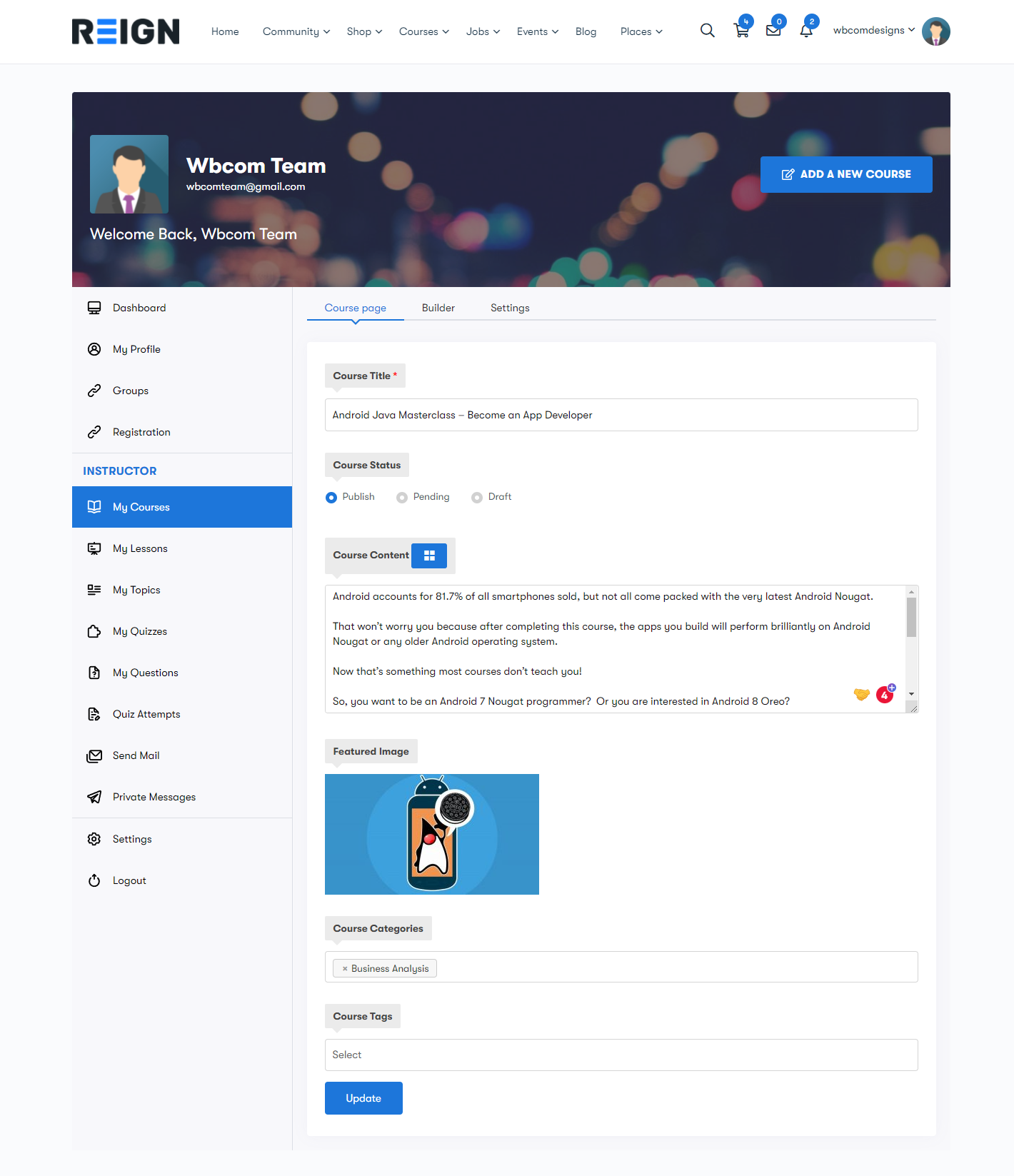 Latest Release LearnDash Frontend Dashboard Capabilities - Feb 2025