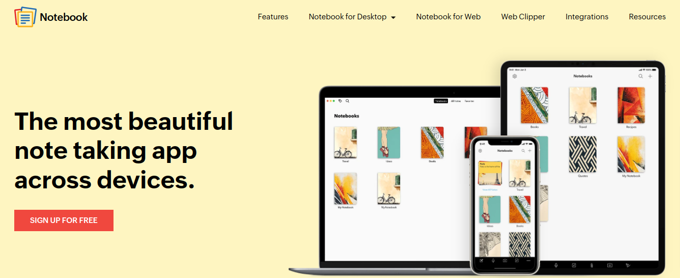 Top 5 Evernote Alternatives for note-taking applications 2022
