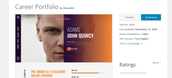 Free WordPress Portfolio Themes 2025