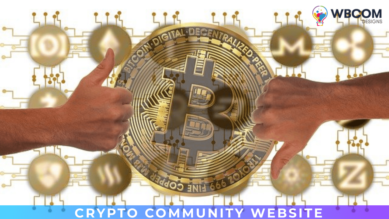How to create a crypto community website? - Wbcom Designs