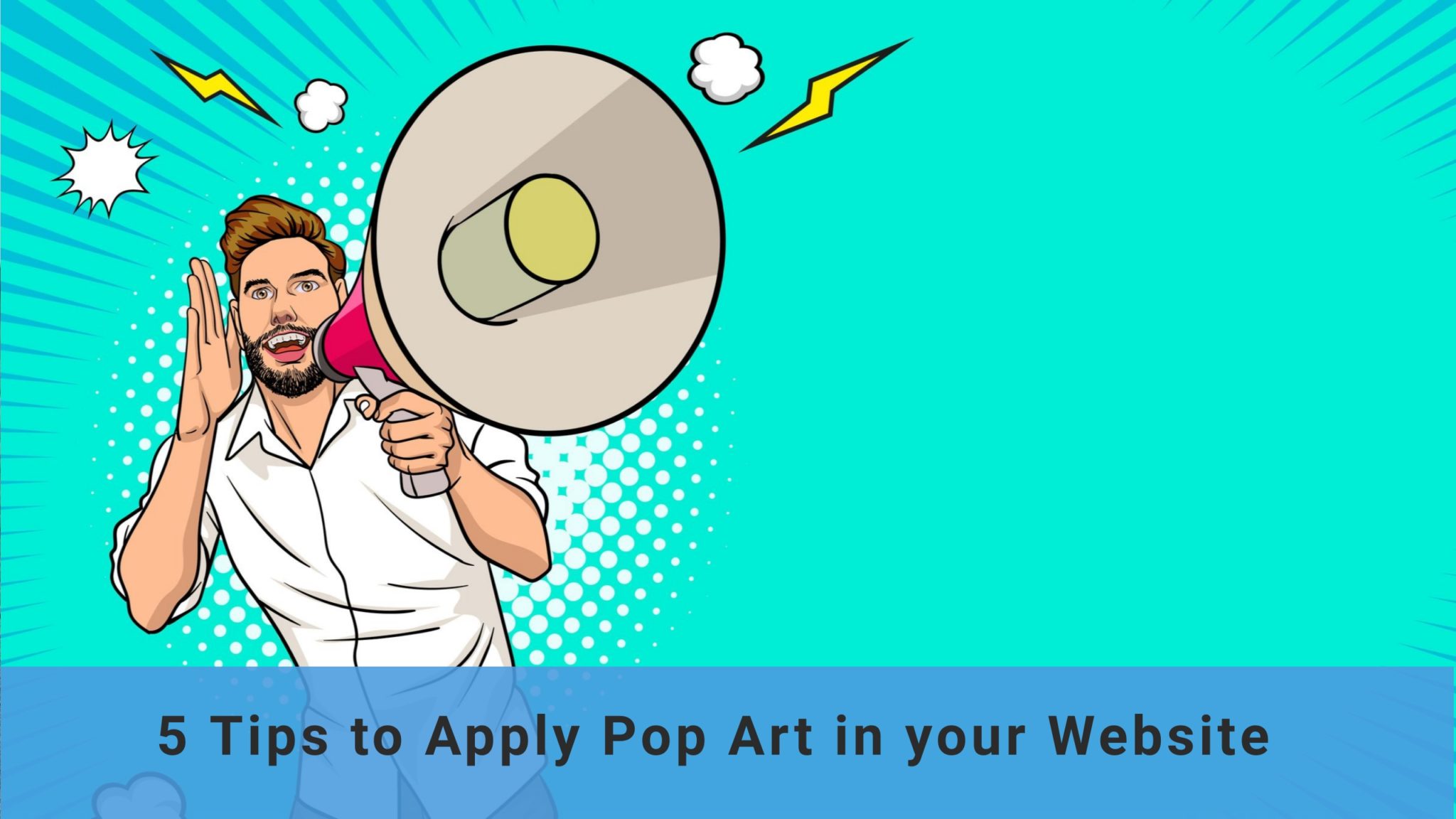 5 Tips to Apply Pop Art in your Website - Wbcom Designs