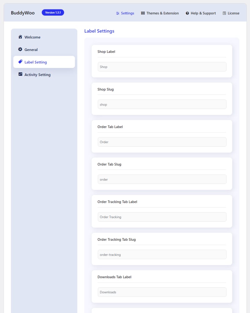 BuddyPress WooCommerce Integration - Wbcom Designs