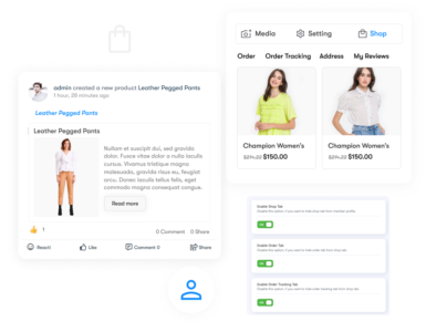 BuddyPress WooCommerce Integration - Wbcom Designs