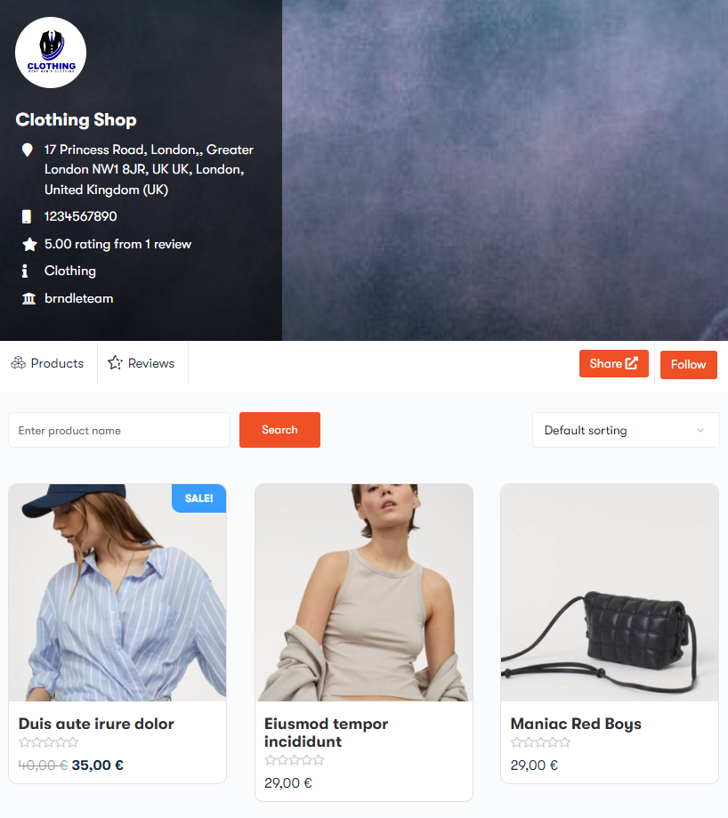 Reign Dokan Addon - Wbcom Designs