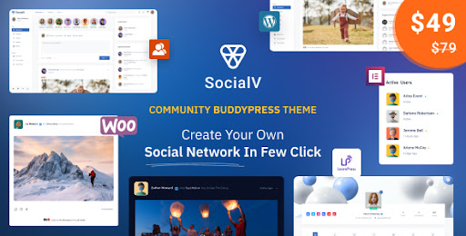WordPress Social Network Website Theme - Wbcom Designs