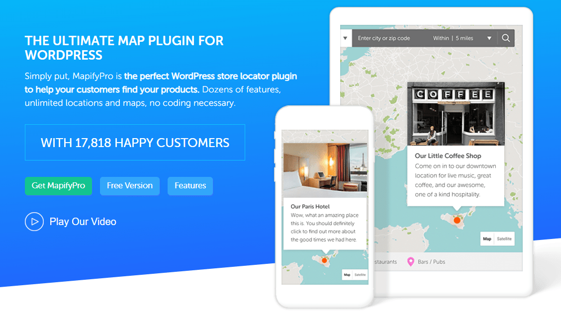 Best WordPress Store Locator Plugins of 2025 - Wbcom Designs