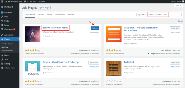 How to Create Collapsible Sidebar Menu in WordPress