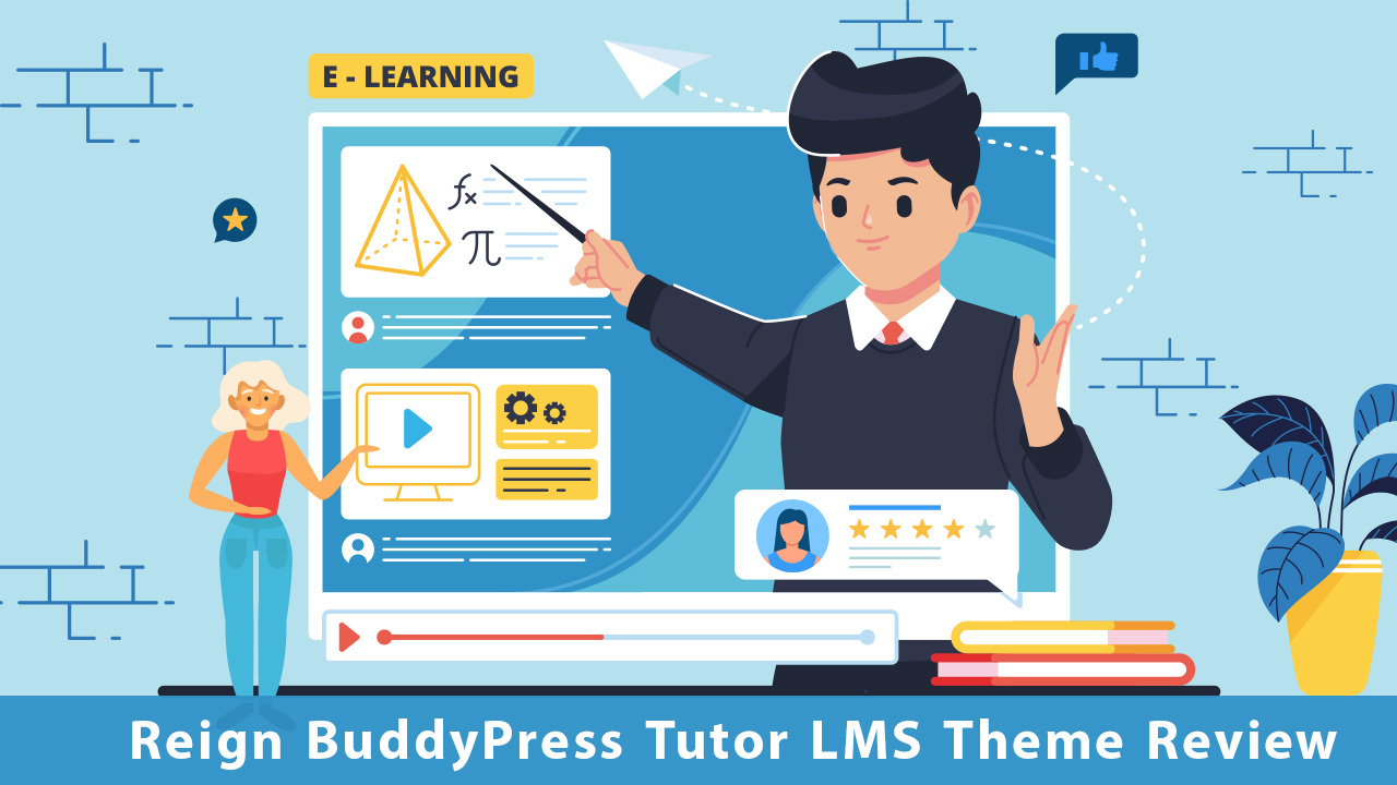 Reign BuddyPress Tutor LMS Theme Review - Wbcom Designs