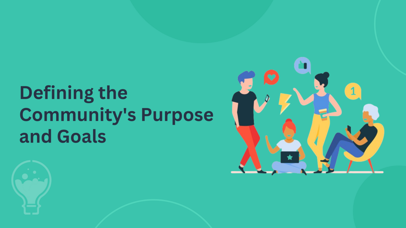 Defining the Community's Goals and Purpose - Wbcom Designs