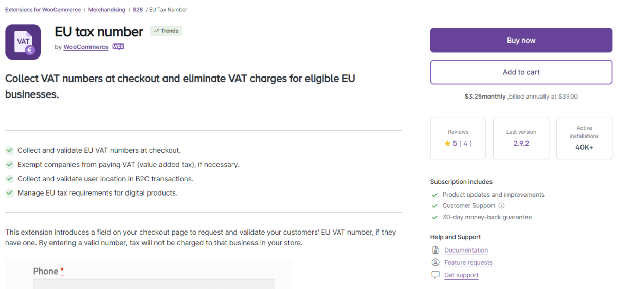 5 Best WooCommerce EU VAT Validation Plugins 2025 - Wbcom Designs