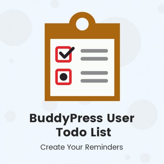 BP User Todo List | BuddyPress User Todo List