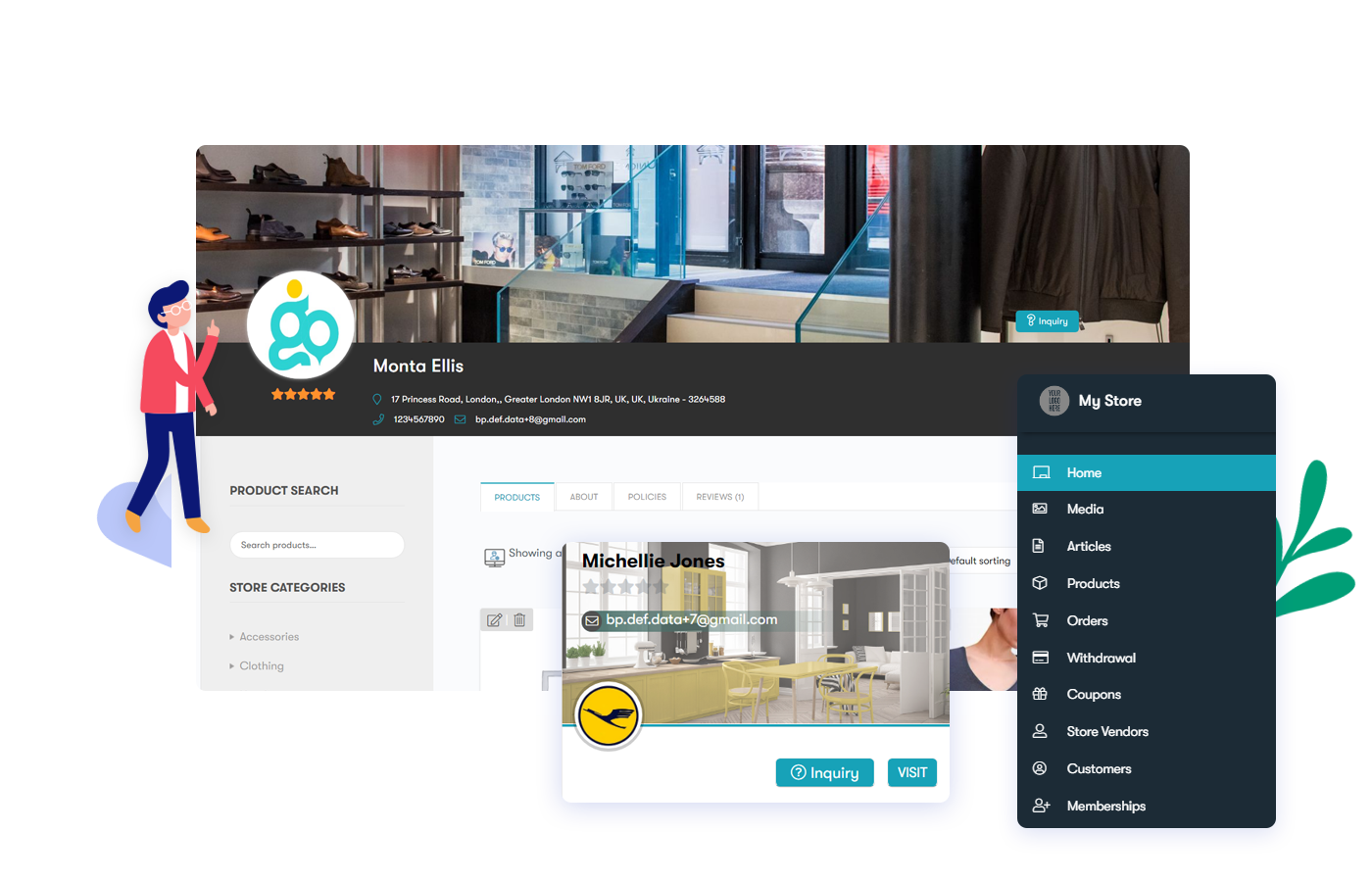 StoreMate WCFM - Wbcom Designs