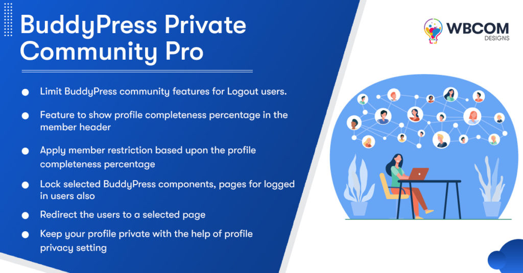 Create A Private Community Website With WordPress - Wbcom Designs