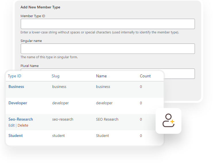 BuddyPress Member Type - Wbcom Designs